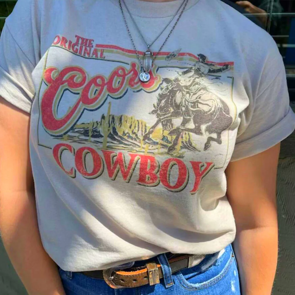 Vintage Original Cowboy Rodeo T-Shirts - New Texas Republic